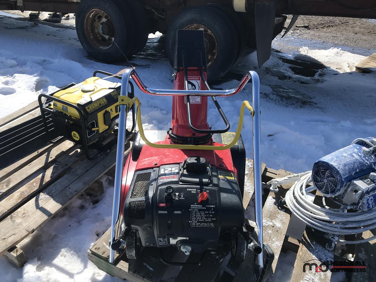 Honda HS 521 4-Stroke Snow Blower